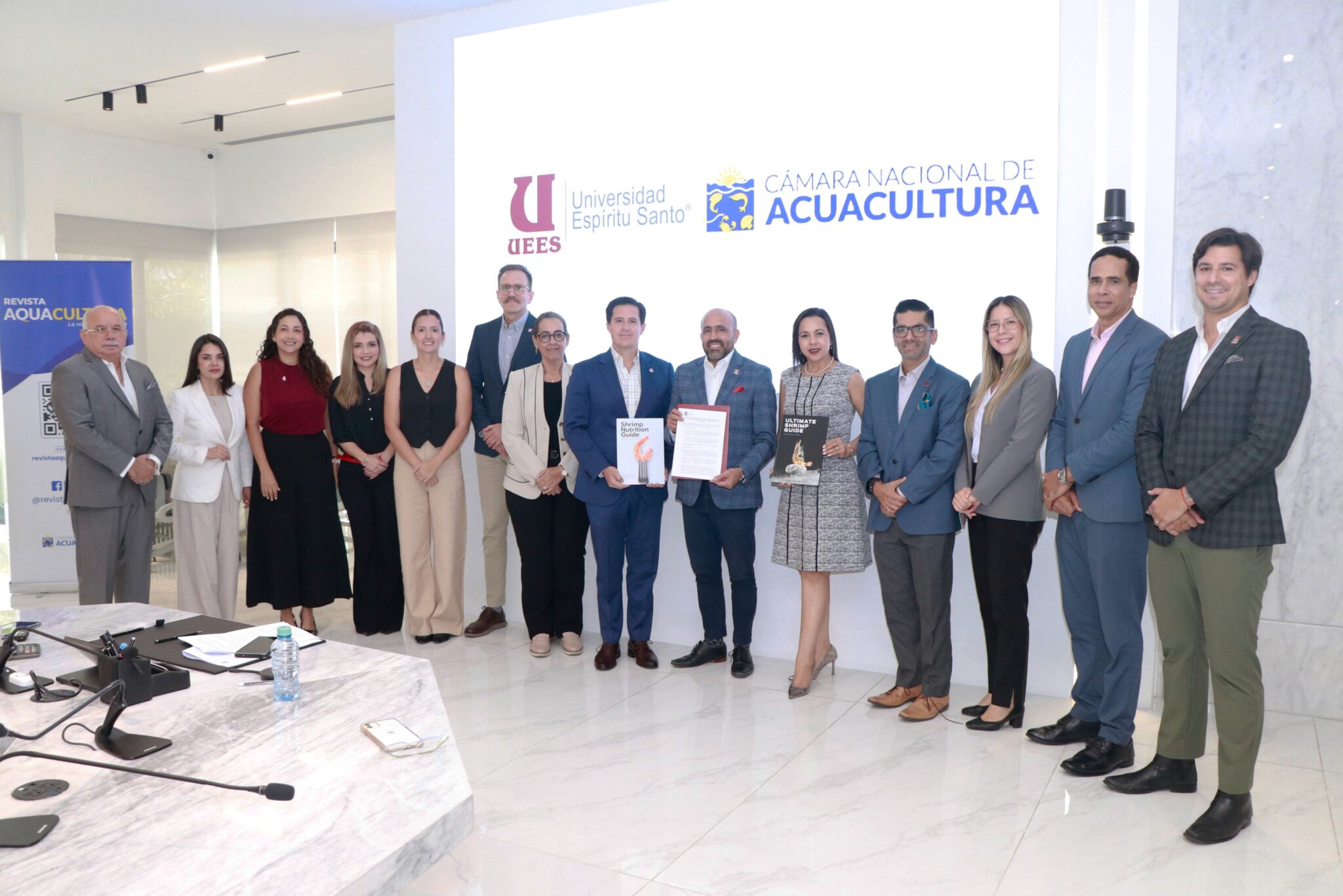 La Cámara Nacional de Acuacultura de Ecuador y la Universidad Espíritu ...